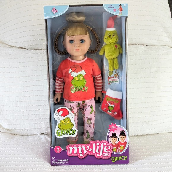 My Life As | Toys | My Life As Poseable Grinch Sleepover 8 Inch Doll ...